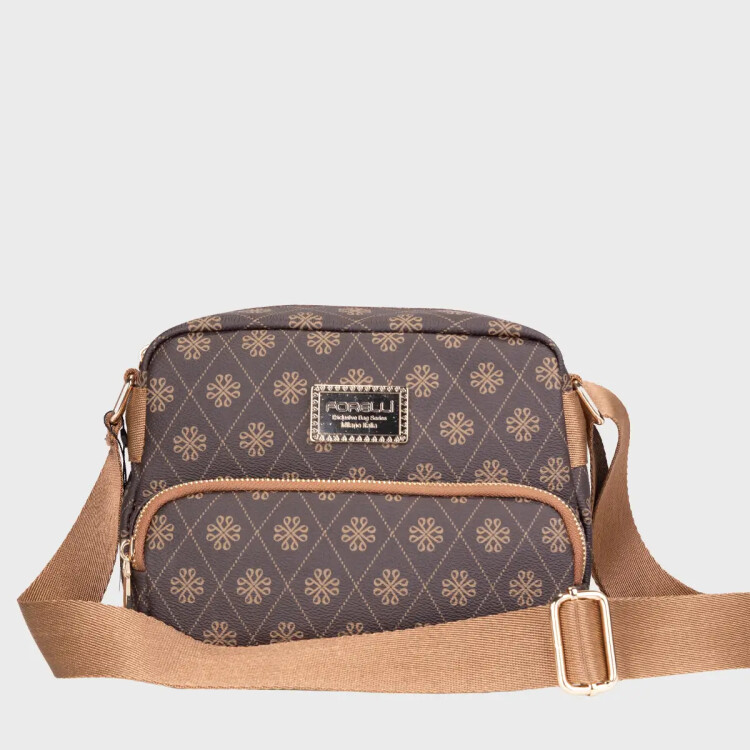 Forelli 4B36 Kadın Çapraz Çanta Kahve | Forelli